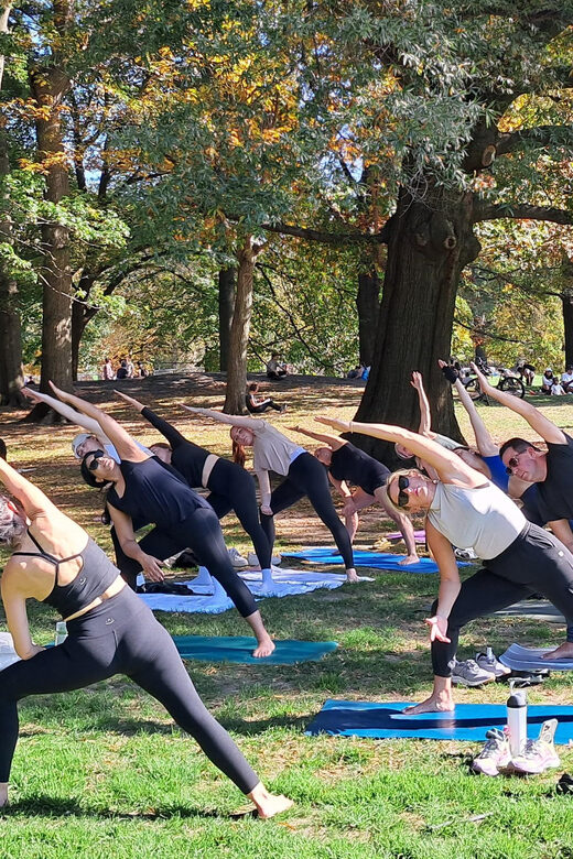Central Park, New York: Yoga Classes in the park since 2012 - The Value of This Experience