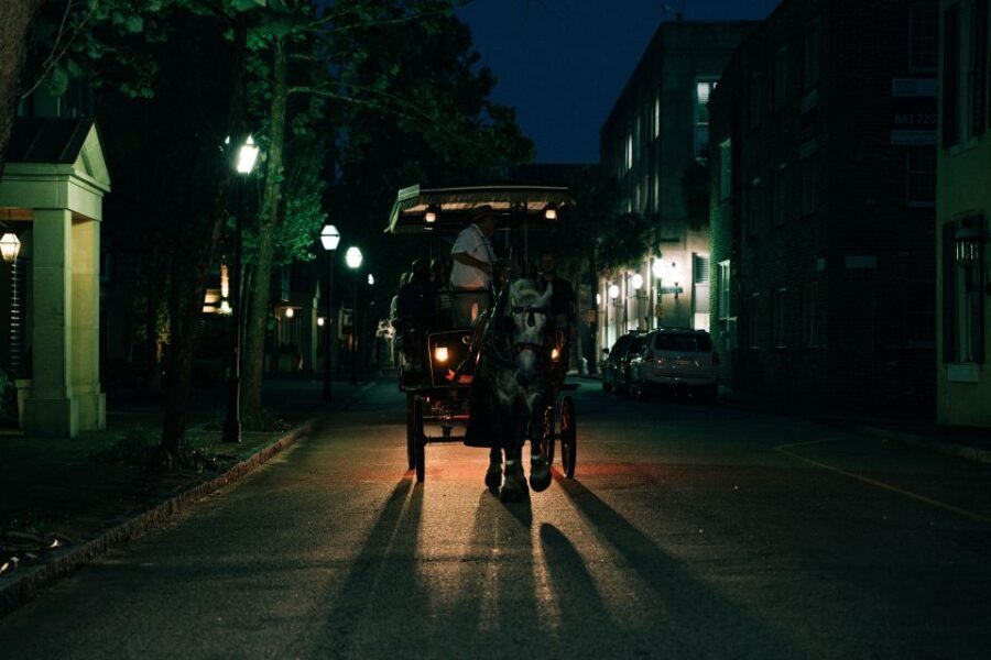 Charleston: Haunted Carriage Evening Tour - Key Stops and Highlights