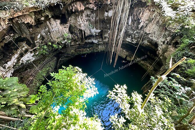 Chichen Itza VIP Private Tour  Sacred Cenote & Valladolid Visit - Refreshing Cenote Swim: A Cool Break