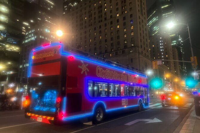 City Sightseeing Toronto Guided Night Bus Tour - What’s Included and What’s Not