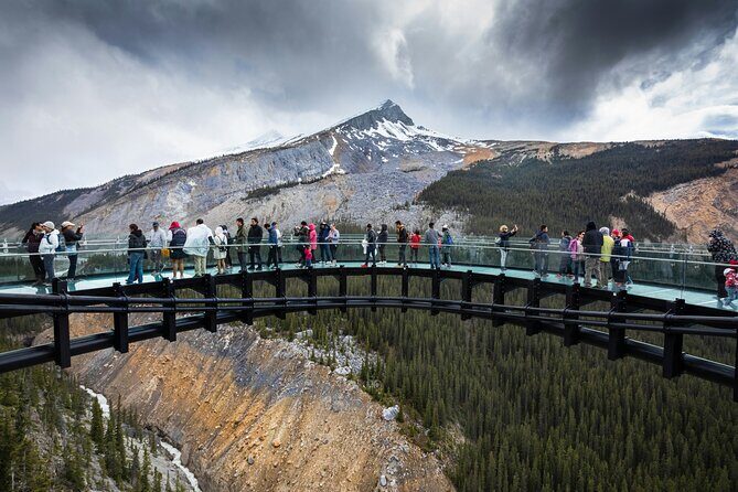 Columbia Icefield Skywalk Peyto Lake Bow Lake Tour from Calgary - Transportation & Group Size