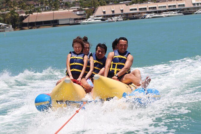 Combo Banana Boat Ride and Bumper Tube Ride in Hawaii - What To Expect: A Thrilling Two-Part Water Experience