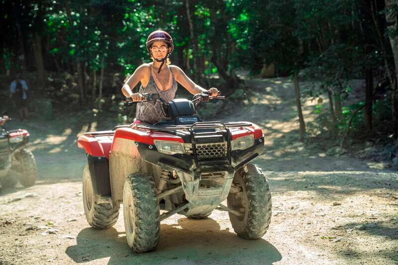Cozumel: ATV Ride to Jade Cavern, Beach Club Access & Lunch - The Itinerary in Detail