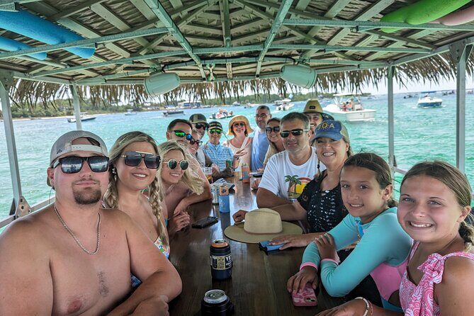 Crab Island Tiki Boat Private 4 Hour Excursion - The Experience: What Travelers Say