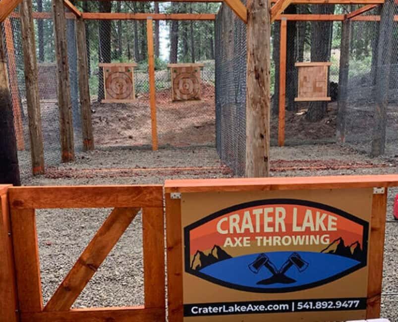 Crater Lake Axe Throwing Experience - Who Will Love This Experience?
