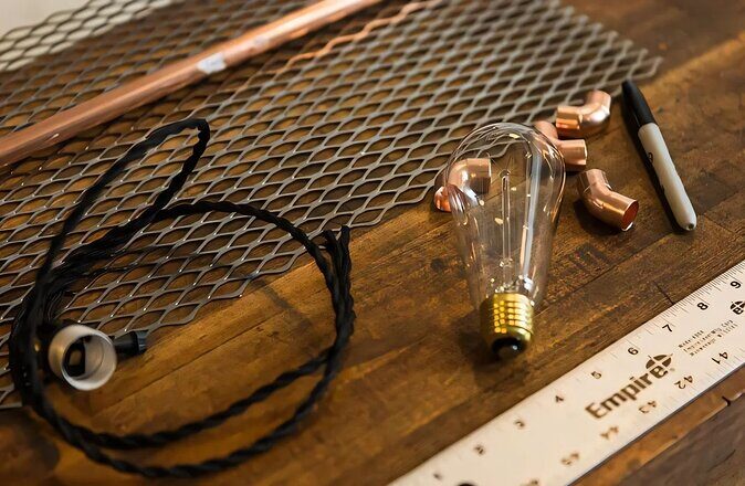 Custom Copper Lamp Making Class - Brooklyn, New York - The Hands-On Experience