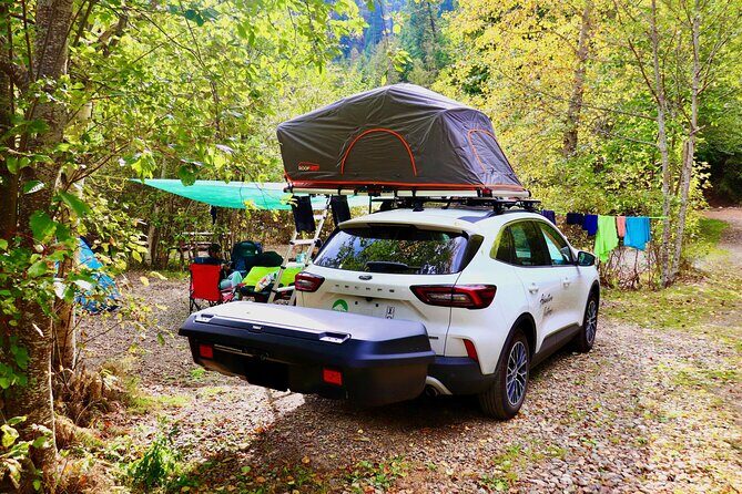 Daily RTT Rooftop Tent Rental in Metro Vancouver - The Experience on the Road and at the Campsite