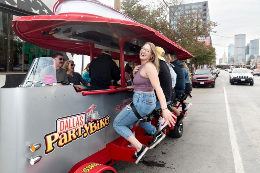 Dallas Party Bike Private Group Rental in Deep Ellum - What to Expect on the Tour