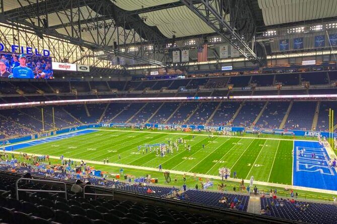 Detroit Lions Football Game Ticket at Ford Field - The Game and Seating Experience