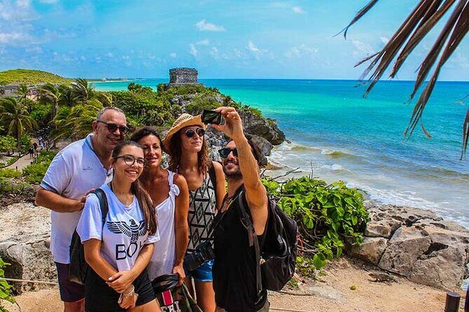 Discover Tulum, Coba, a Cenote and Playa del Carmen from Cancun - Cenote Kuxtal: Swimming in Nature’s Pool