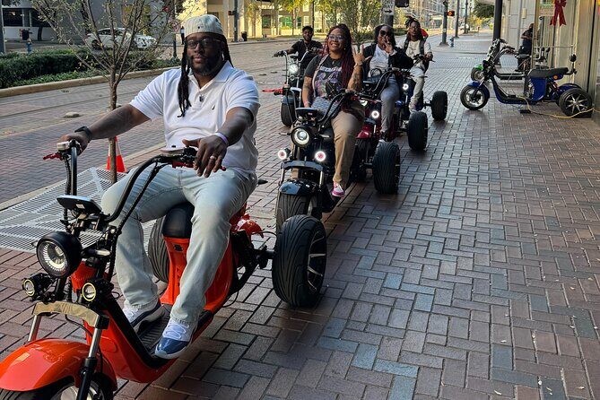 DownTown Houston Premium Trike 2 Seater Self Guided Tour - Authentic Feedback from Riders