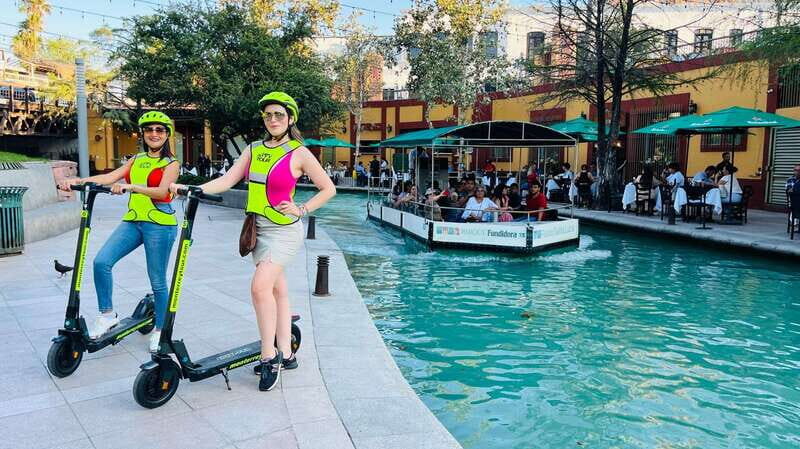 "Electric Scooter tour" in Monterrey down town with guide - The Itinerary in Detail
