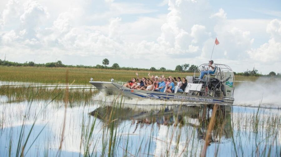 Everglades: Sawgrass Park Airboat Adventure Package - The Wildlife Encounters