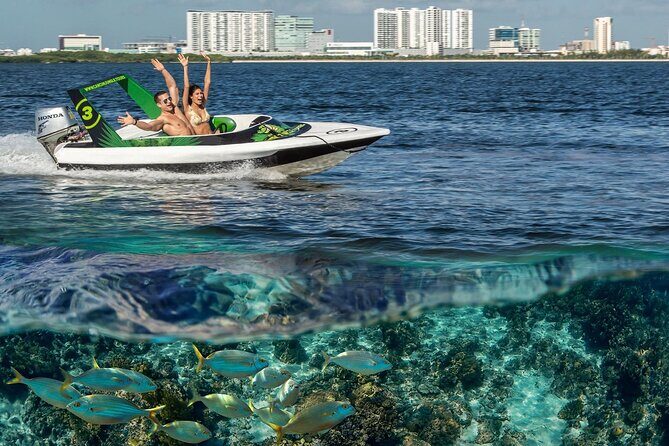 Exciting Speedboat & Snorkeling Tour in Cancun Lagoon! - The Snorkeling at Mayan Reef