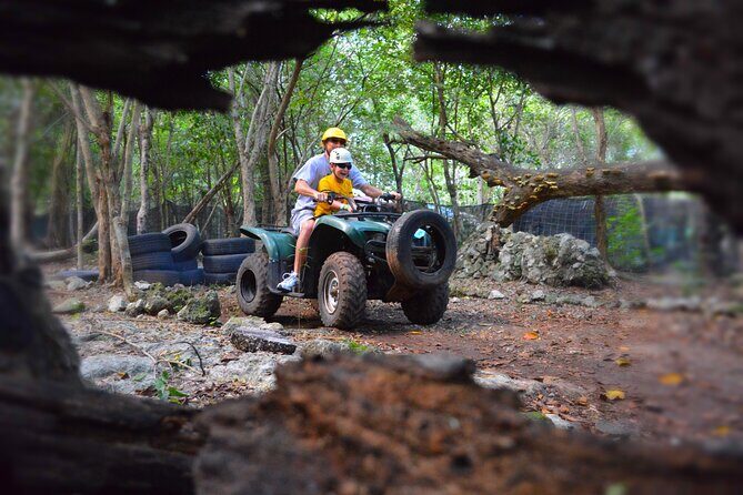 Express Jungle ATV and Beach Break - ATV Jungle Adventure: Getting Muddy in the Mexican Wilderness