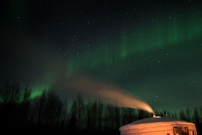 Fall Aurora Mushing Cart Ride Bucket List Adventure - The Value of This Arctic Experience