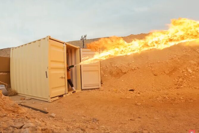 Flame Thrower Combo Package at Adrenaline Mountain - Who Might Not Be the Best Fit?
