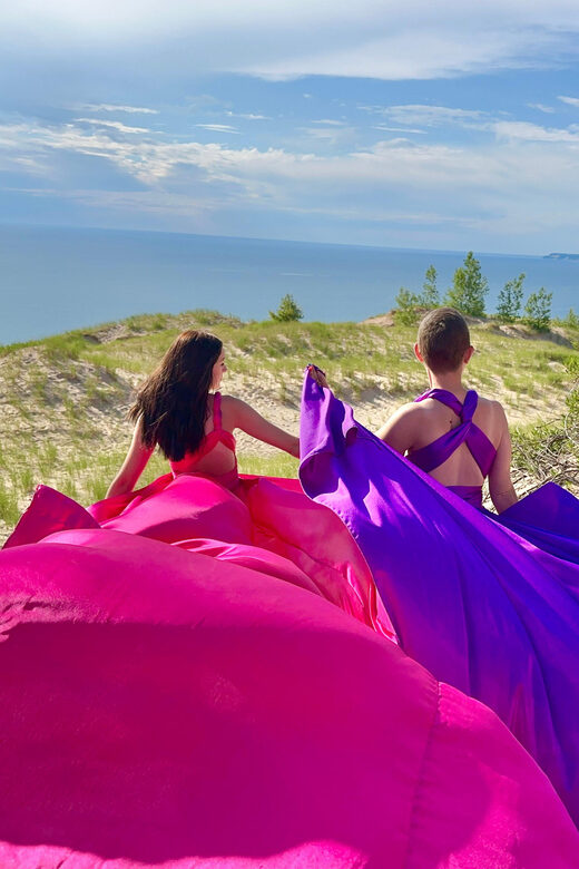 Flying Dress Photo Shoot Traverse City & Surrounding Areas - How Does It Compare to Other Photographic Experiences?
