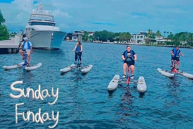 Fort Lauderdale Water Bike Guided Tour - What the Reviews Say