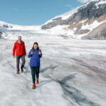 From Banff: Columbia Icefield Tour with Glacier Skywalk - The scenic drive: Crowfoot Glacier and Bow Lake