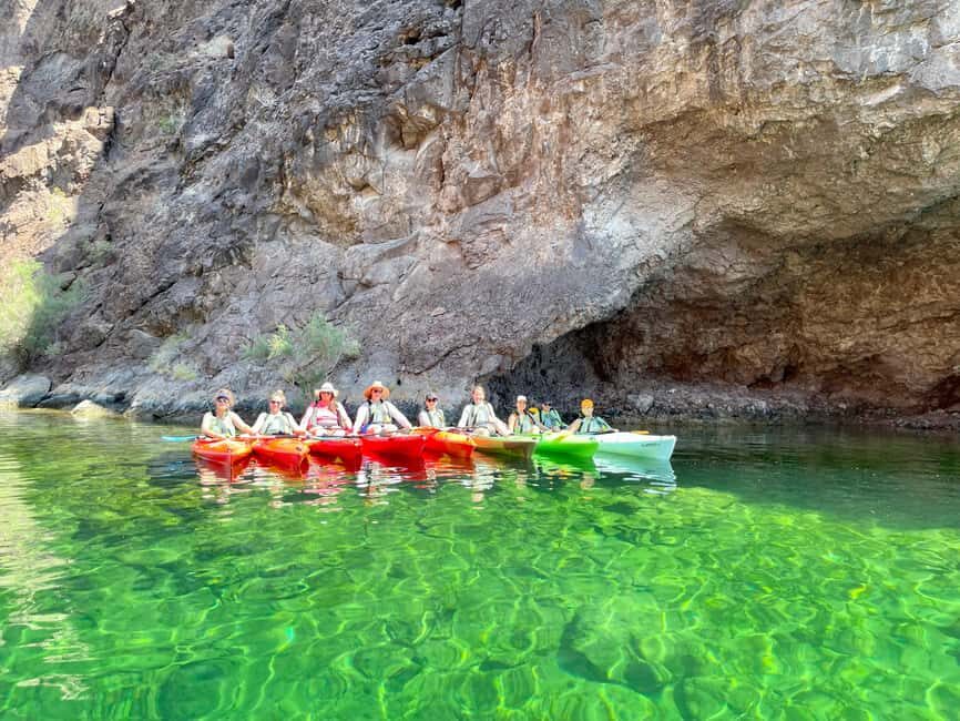 From Las Vegas: Kayak Rental to Emerald Cave Colorado River - The Benefits of the Guided Kayak Experience