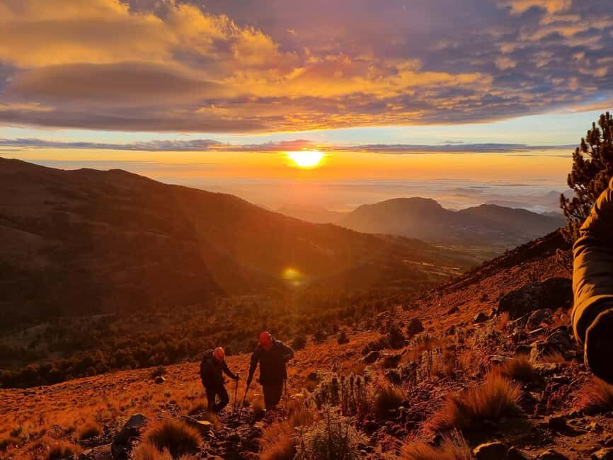 From Mexico City: Camp and experience sunrise from the top of Sierra Negra - What to Expect at Each Stage