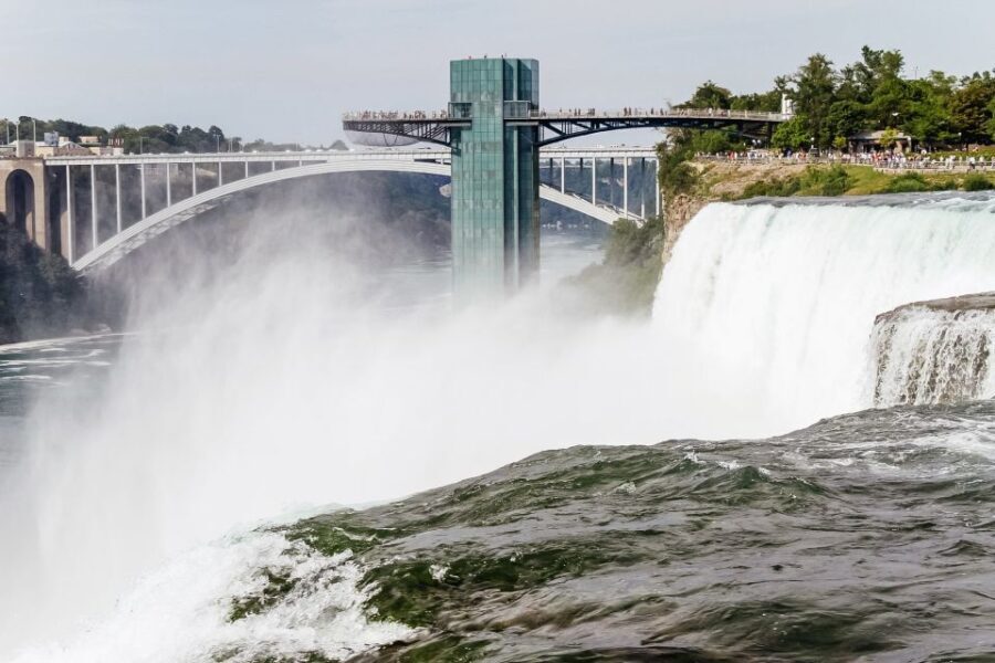 From NYC: Niagara Falls with Outlet Shopping, 2-Day Tour - Day 1: Leaving NYC and Traveling North