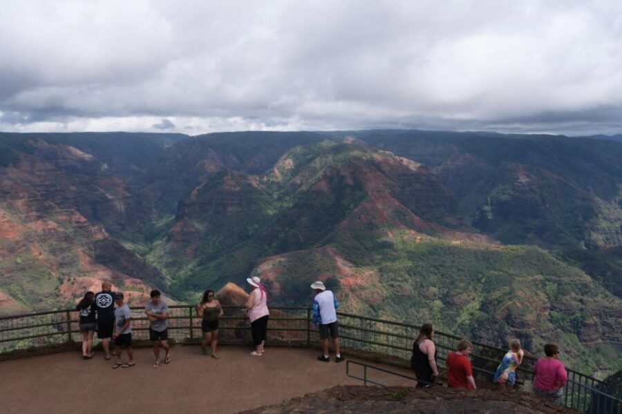 From Oahu: Kauai Waimea Canyon & Wailua River Tour - Exploring Waimea Canyon (Note: Lookout Replacement)