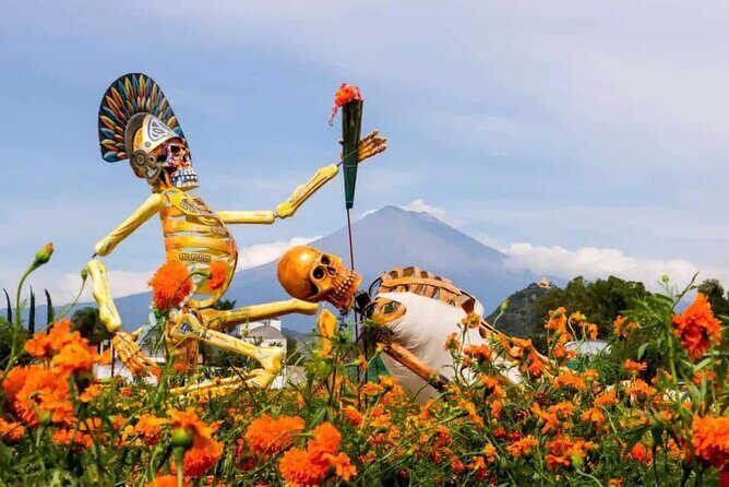 From Puebla Day of the dead in Atlixco monumental catrinas - Practical Tips for Potential Participants