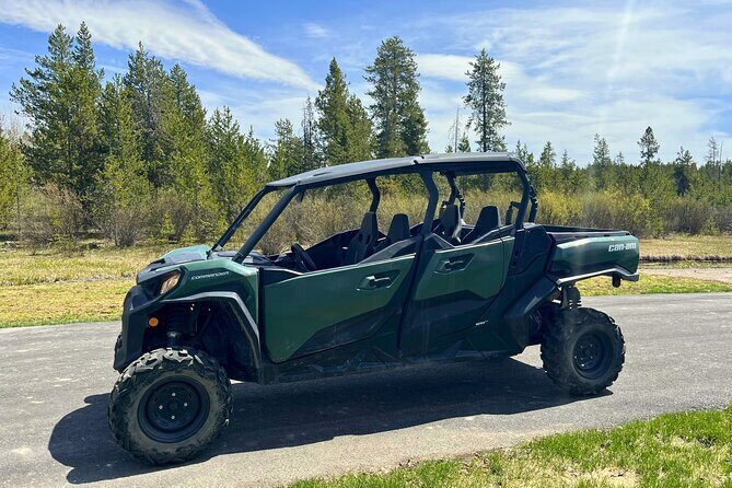 Full-Day 4-Seater Can-Am Commander Max UTV Rental - Vehicle Features and Performance