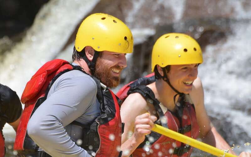 Full day of Rouge River White Water Rafting - The Rapids and the Scenery