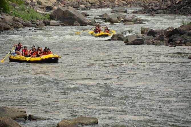 Glenwood Springs Short and Mild Rafting Trip - The Itinerary in Detail