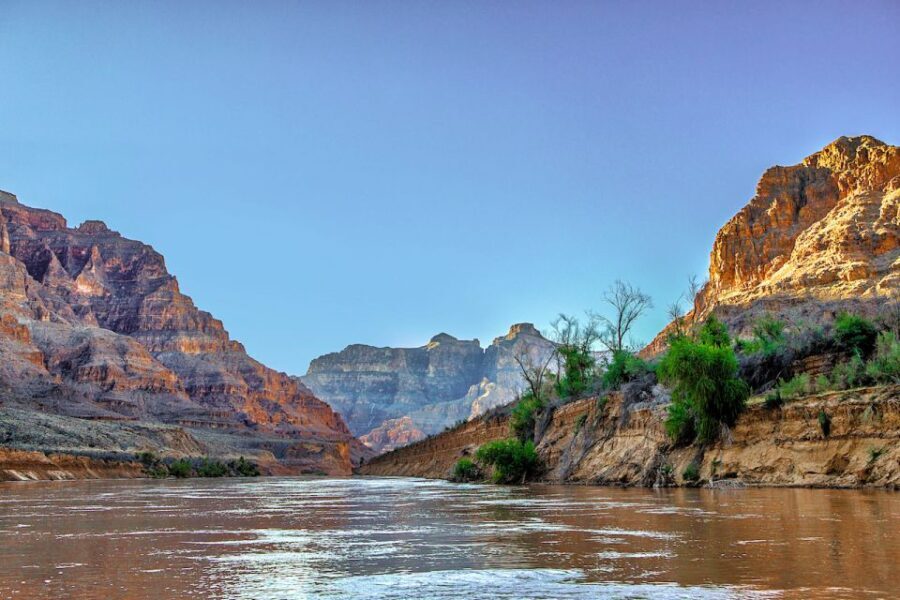 Grand Canyon Helicopter Tour with Black Canyon Rafting - Landing and Exploring on the Canyon Floor