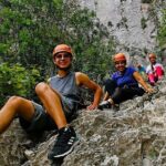 Hiking Climbing And Rappelling In The Eaglets Nest - The Ascent: A Mountain Walk with a Climb