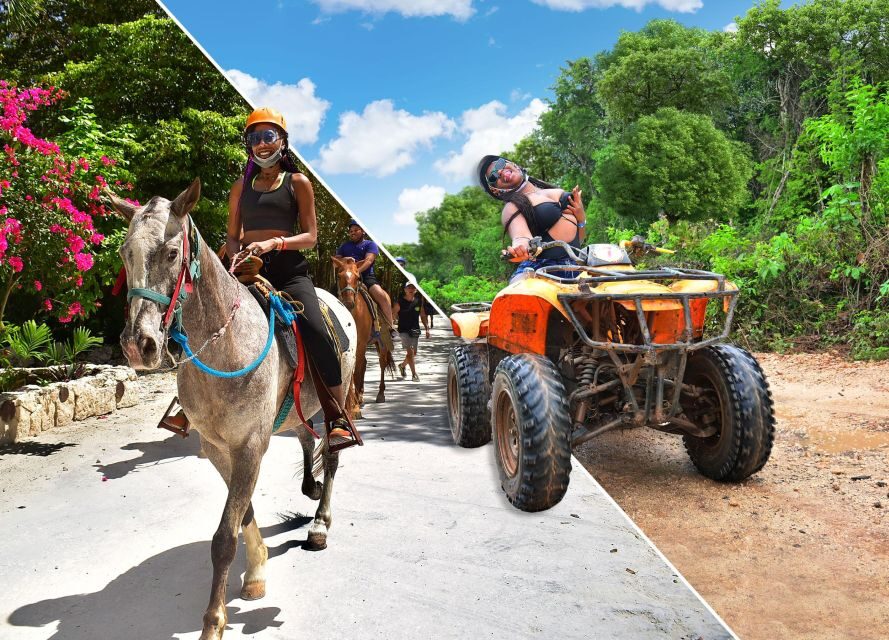 Horseback Riding & ATV Adventure with Ziplines & Cenote - What Are the Key Points?