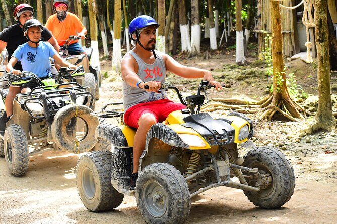Horseback Riding, ATV (shared), Cenote & Zipline Combo 4X1 from Playa del Carmen - Authenticity and Value