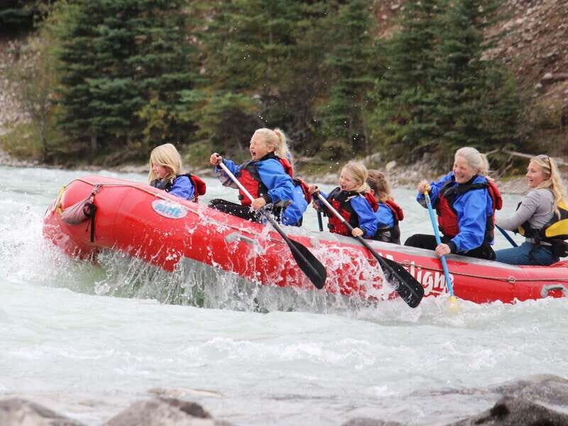 Jasper National Park Family Friendly Rafting Adventure - Key Points