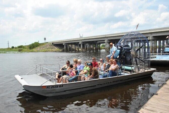 Kennedy Space Center with Airboat Ride Swamp Boat - Transport and Group Size