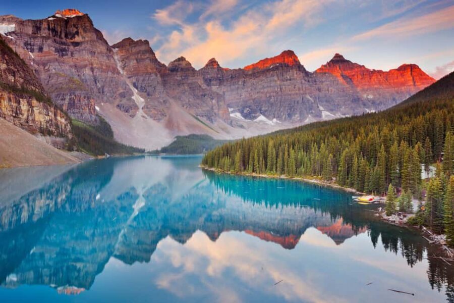 Lake Moraine Lake Louise Johnston Canyon Banff Town Day Tour - Johnston Canyon: Waterfalls and Wilderness