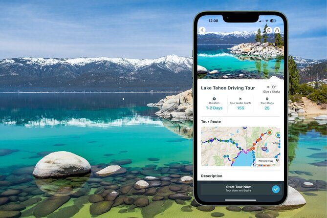 Lake Tahoe Self-Guided Audio Tour - What’s Included and What’s Not