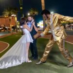 Las Vegas: Gold Elvis Vow Renewal or Wedding at Welcome Sign - The Details That Matter