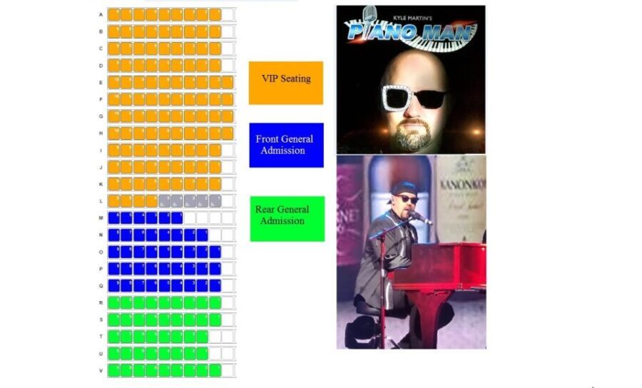 Las Vegas: Piano Man by Kyle Martin Live Show Tickets - What’s Included, Whats Not