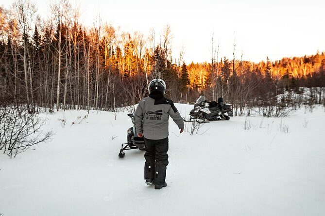Laurentians: Guided excursion by snowmobile - Analyzing the Value