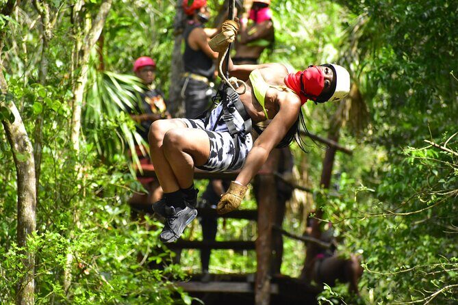 Live this extreme adventure tour. Jungle zip line with ATV and cenote swim. - The Experience from a Traveler’s Perspective
