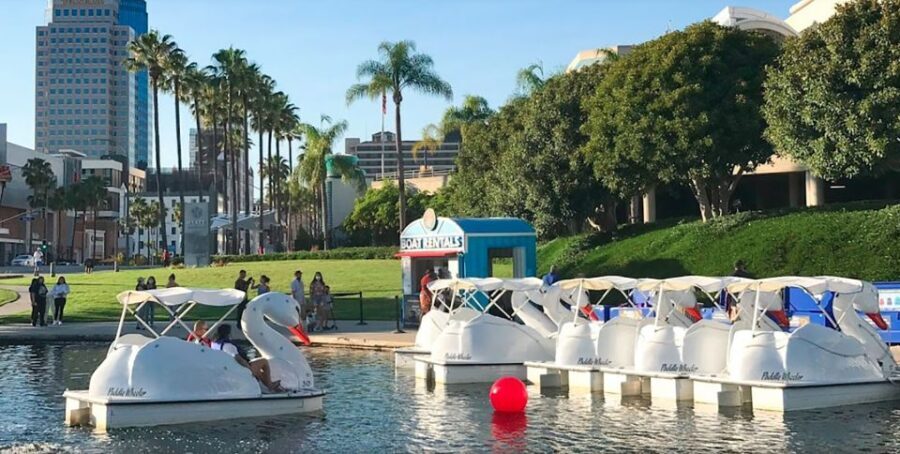 Long Beach: Swan Boat Rental at Rainbow Lagoon - The Sum Up