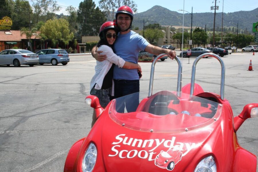 Los Angeles: 1-Hour Mini-Car Guided Adventure Ride YOU Drive - Practical Details