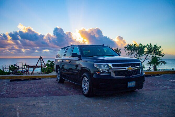 Luxury SUV arrivals from Cancun Airport one way - The Ride and Amenities