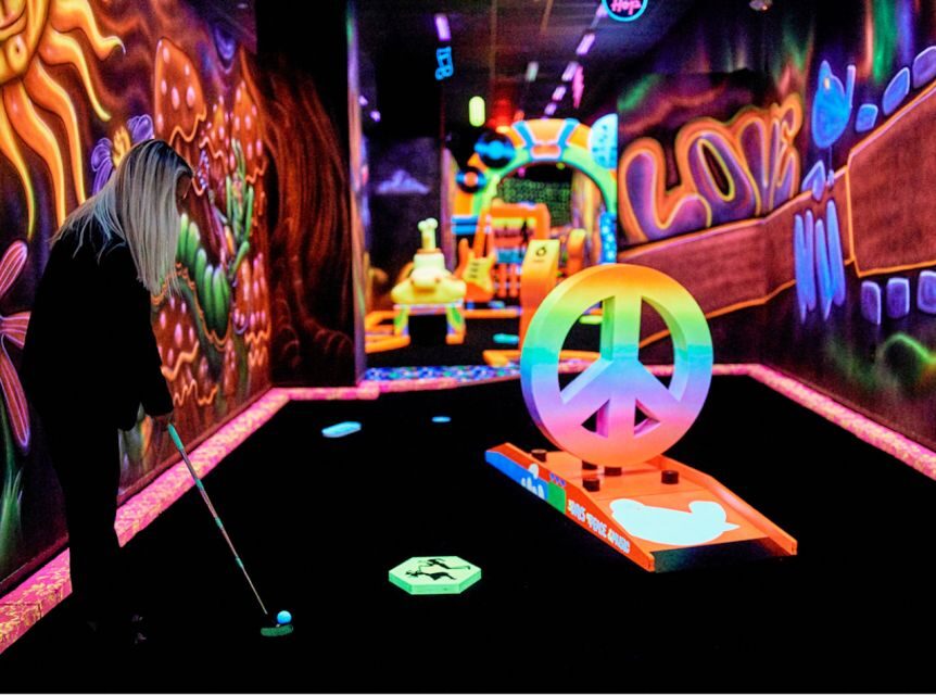 Mall of America: Rock of Ages Blacklight Mini Golf Ticket - FAQ