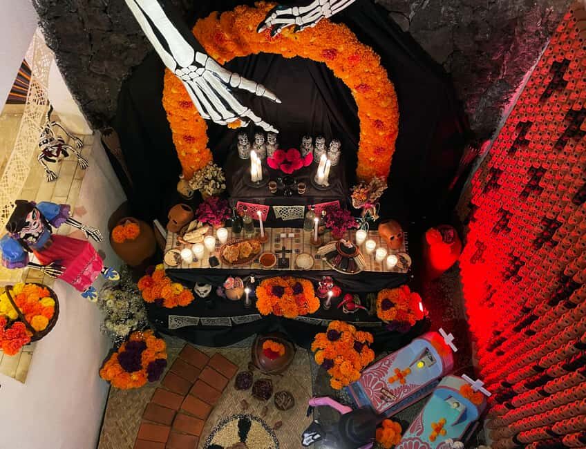 Mexico City: Day of the Dead House and craft workshop - The Itinerary in Detail