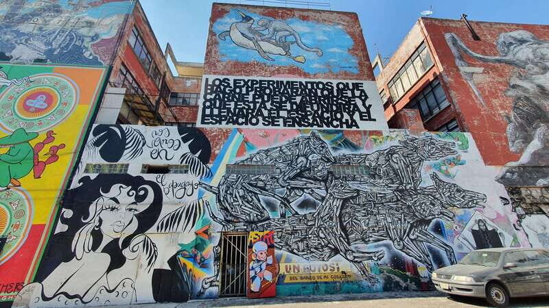 Mexico City Grafitti & Street art bike tour, find hidden gem - A Closer Look at the Mexico City Graffiti & Street Art Bike Tour